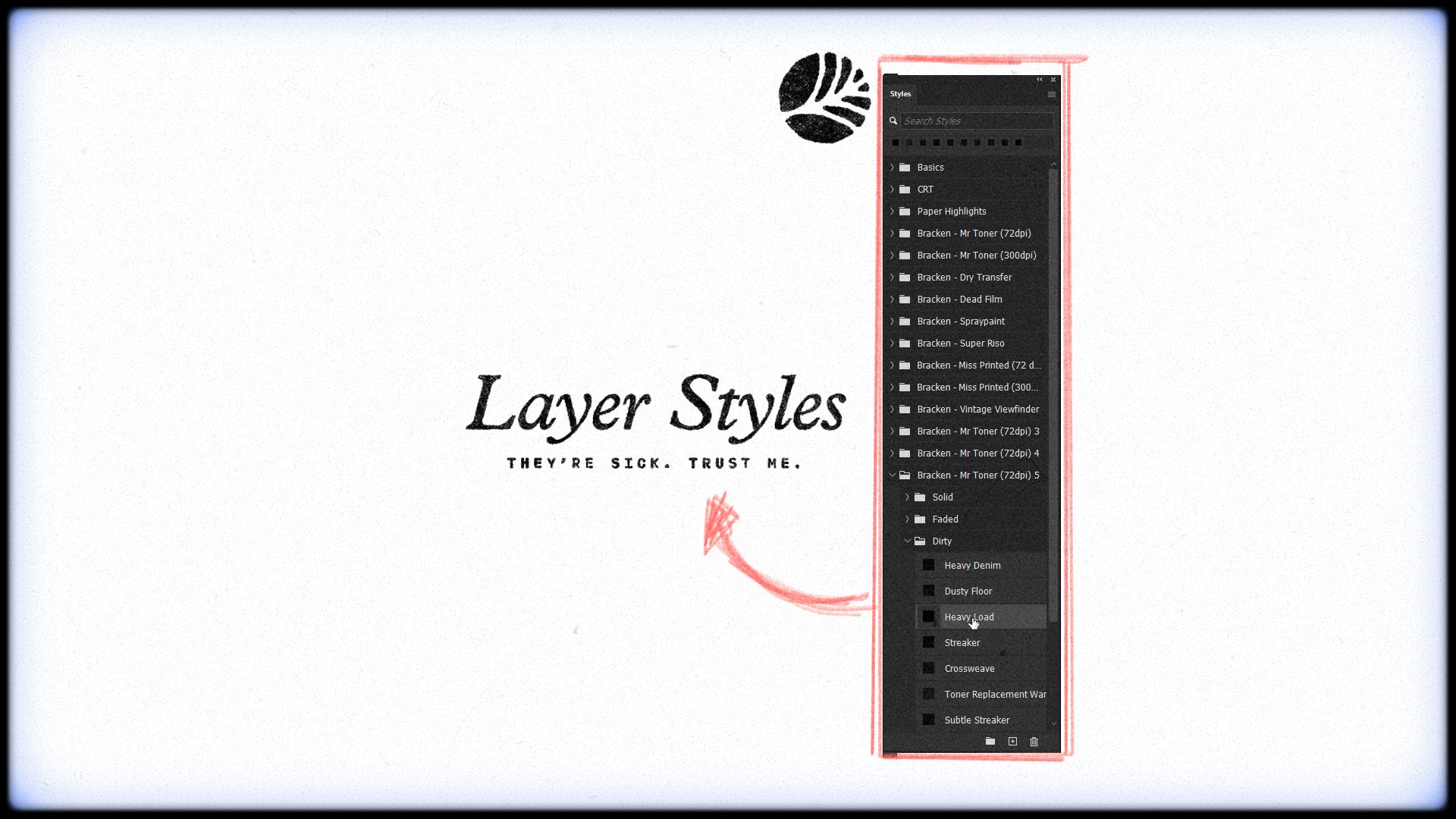 Installing Layer Styles - Adobe Photoshop